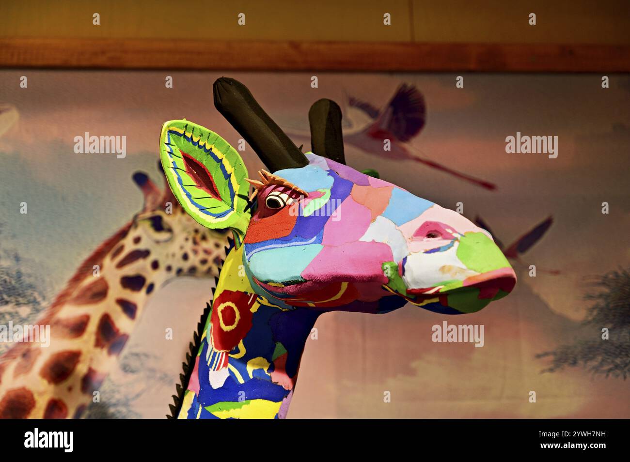 Animal figures made from washed-up sandals and flip-flops by African ...