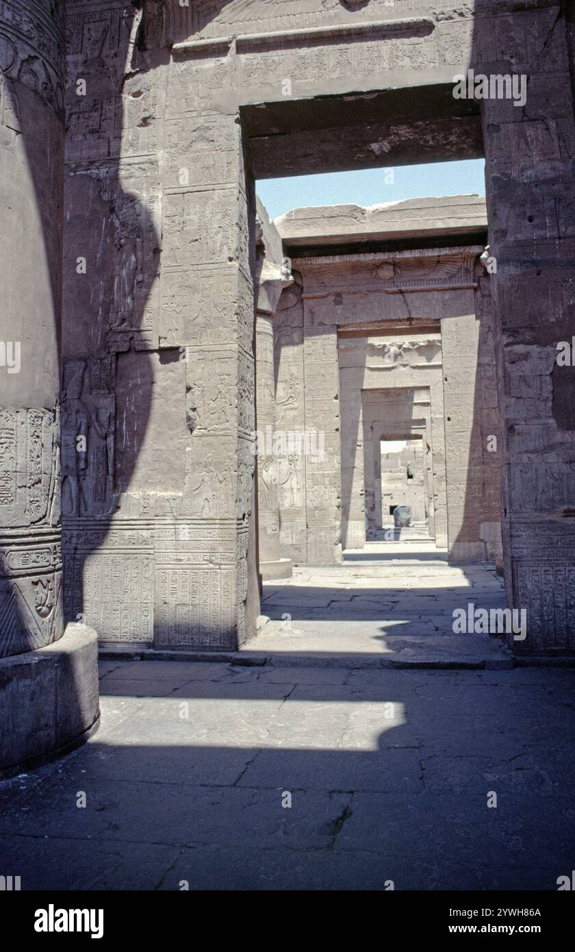 Processional Way, Double Temple, Kom Ombo, Nile Valley, Egypt ...