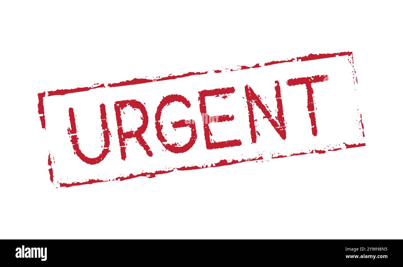 The red rubber stamp labeled URGENT. This message conveys a sense of ...