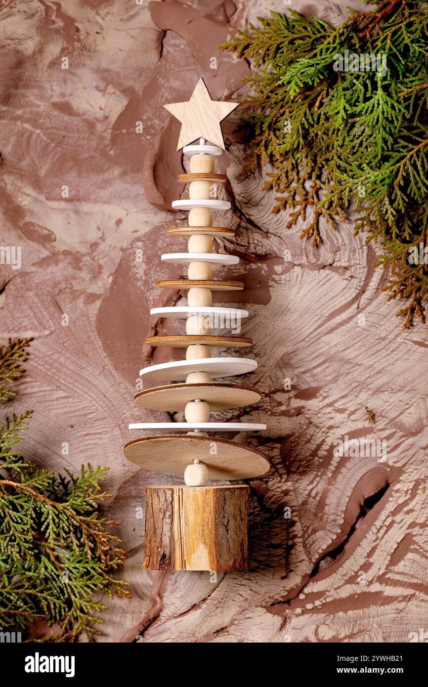 Christmas New Year background in the 2025 color of the year, Mocha ...