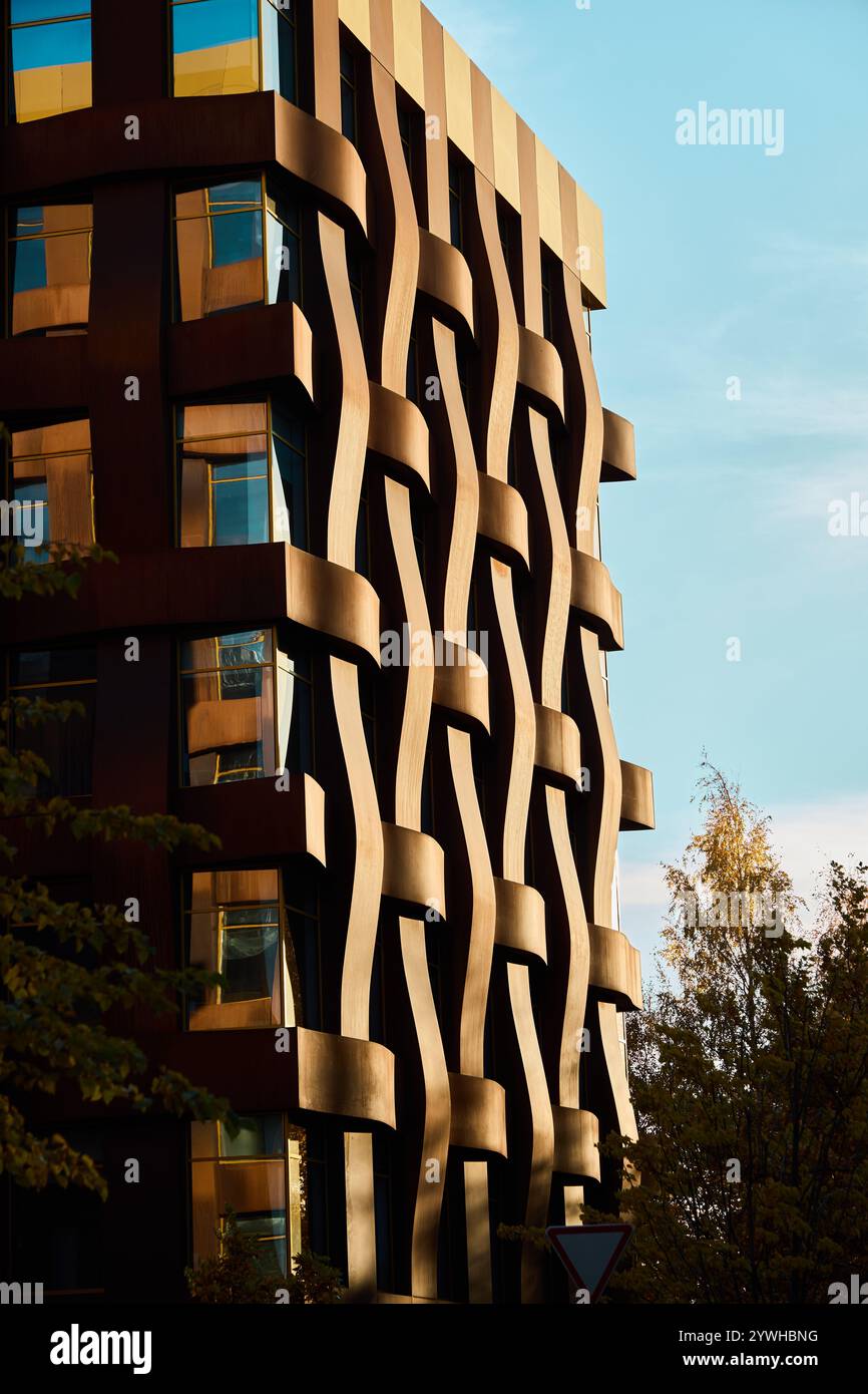 Innovative and Unique Architectural Design Featuring a Captivating Wavy ...