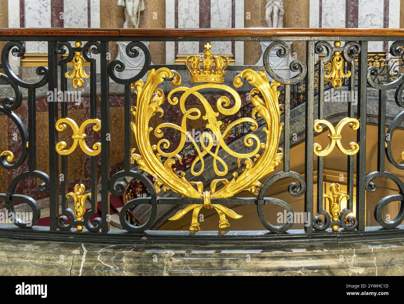 Arms on railing hi-res stock photography and images - Alamy