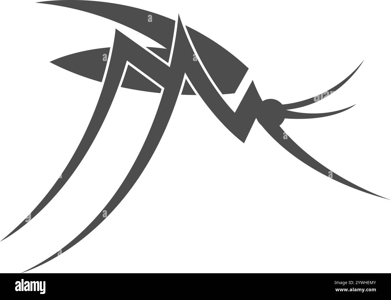 Mosquito icon logo design template Stock Vector Image & Art - Alamy