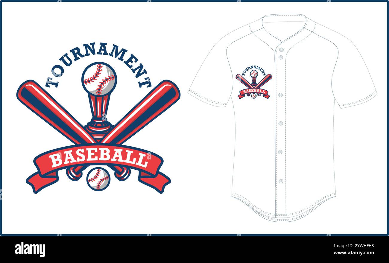 Baseball Logo jersey Stock Vector Image & Art - Alamy