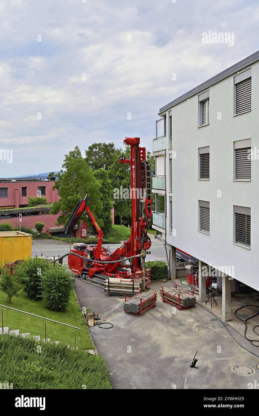Drilling machine for the construction of boreholes for geothermal ...