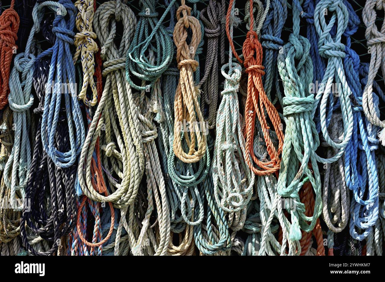 Ropes fished out of the sea by beachcombers, Maritime and Beachcomber ...