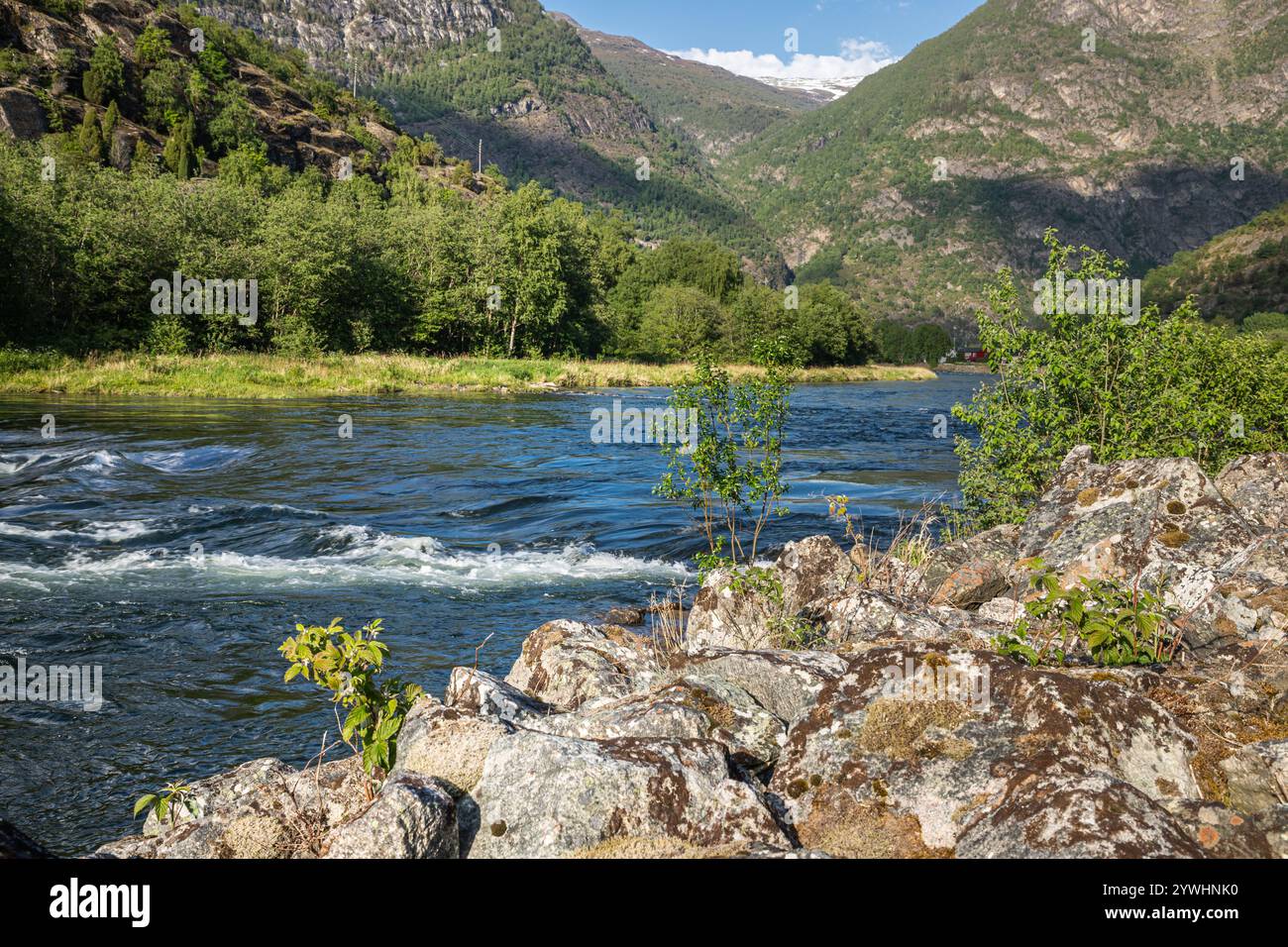 The beautiful Norwegian nature of the fjords Stock Photo - Alamy