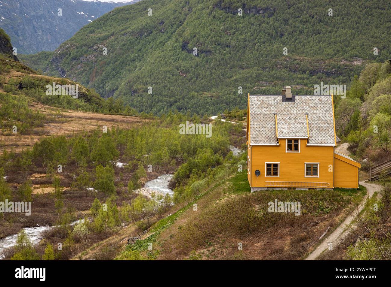 The beautiful Norwegian nature of the fjords Stock Photo - Alamy