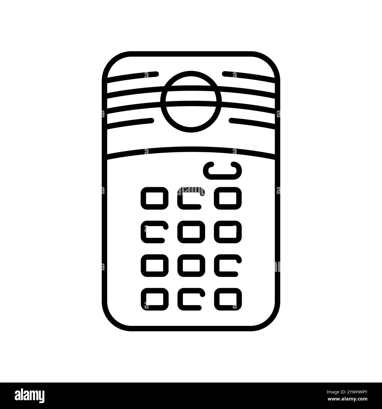 Digital interface keypad Black and White Stock Photos & Images - Alamy