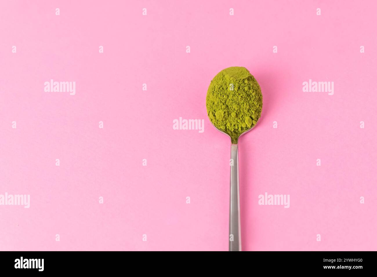 Top view matcha powder hi-res stock photography and images - Alamy