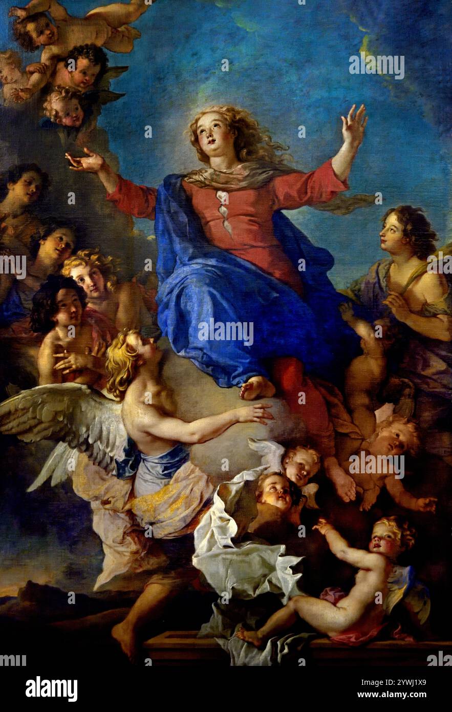 Assumption by charles de la fosse hi-res stock photography and images ...