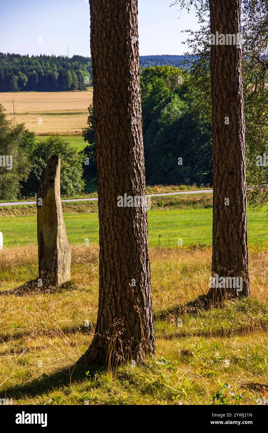 Stone setting, an early historic stone artefact from the late Iron Age ...