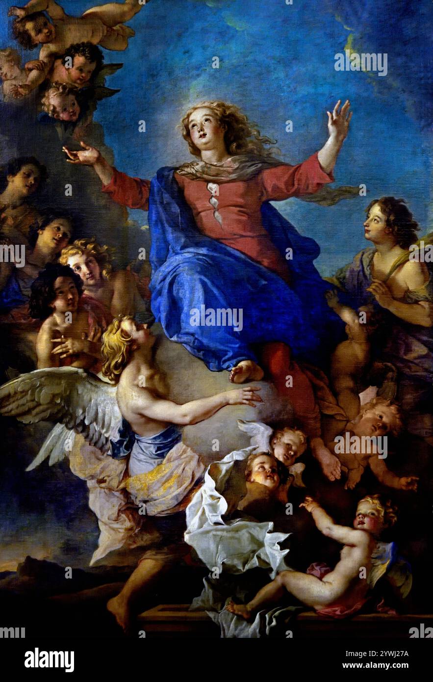 L' Assomption - The Assumption by Charles de la Fosse, French painter ...