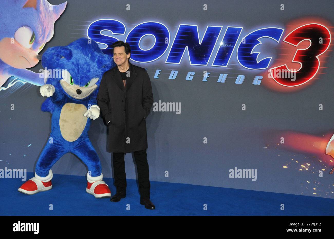 Sonic the hedgehog 3 movie hi-res stock photography and images - Alamy