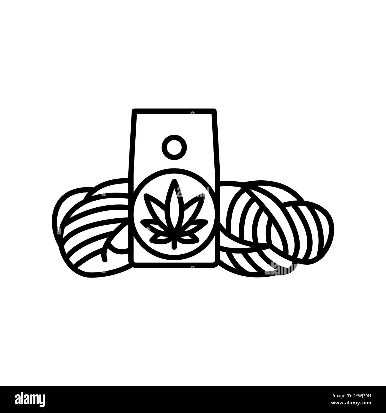 Hemp threads Black and White Stock Photos & Images - Alamy