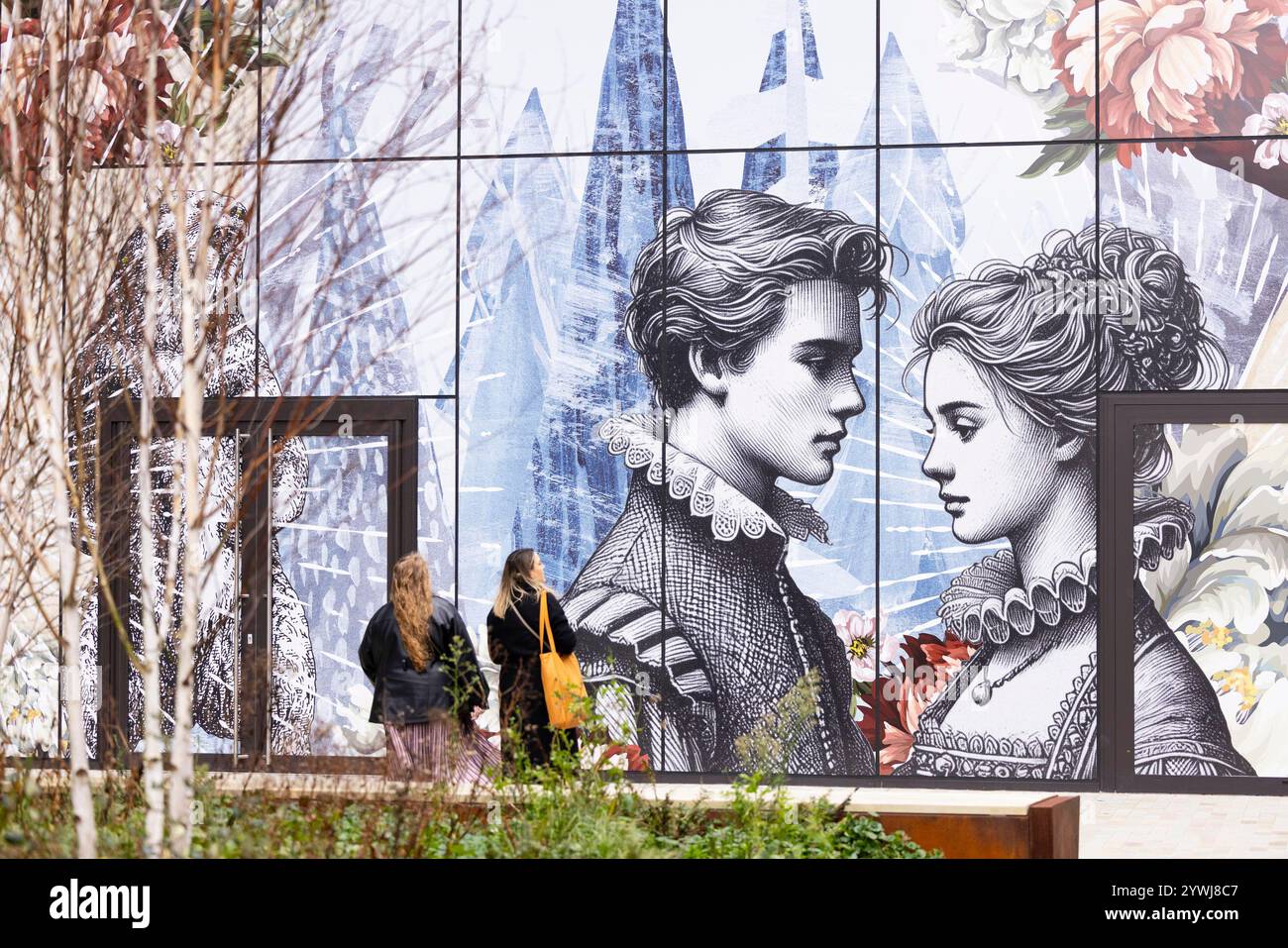 EDITORIAL USE ONLY A series of creative window displays inspired by ...