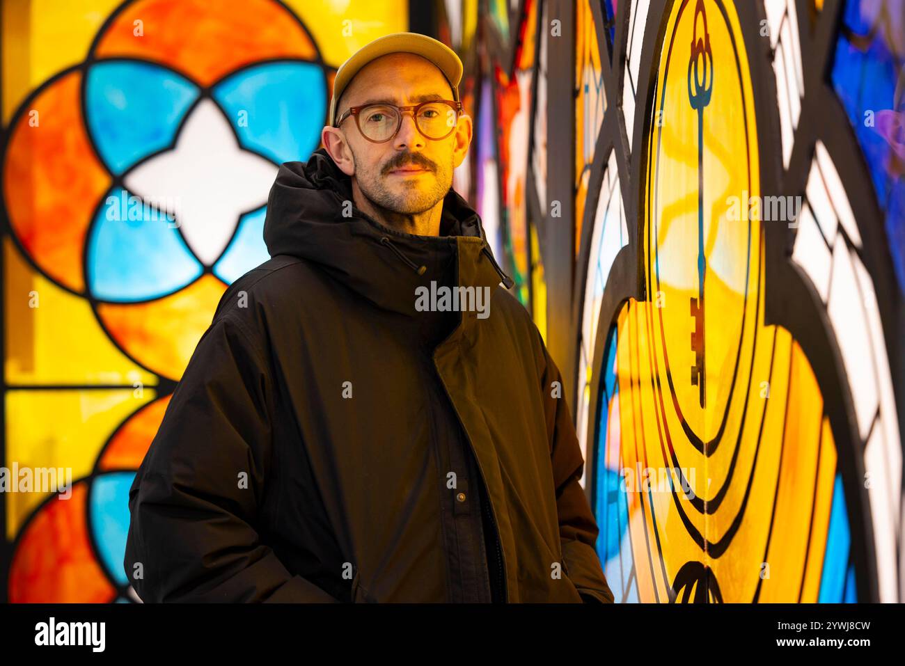 EDITORIAL USE ONLY Neil Edward of Global Street Art unveils a series of ...