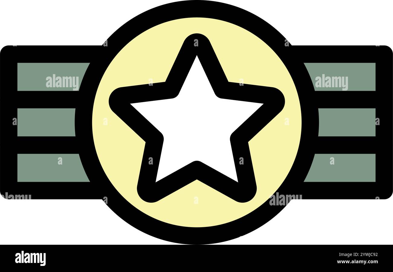 Medal symbol Stock Vector Images - Alamy