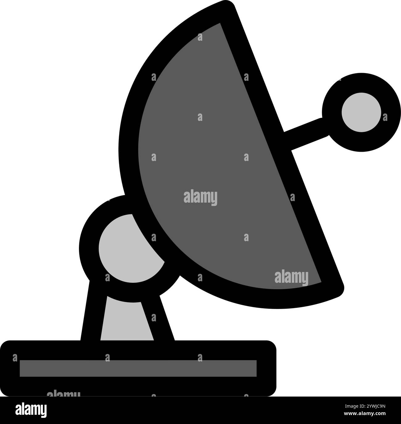 Military satellite technology symbol - Military icon Stock Vector Image ...