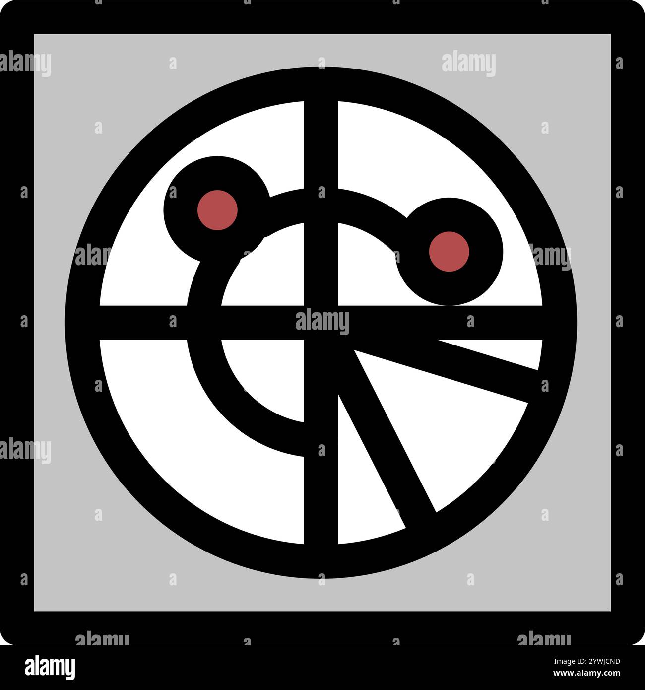 Military radar symbol - Military icon Stock Vector Image & Art - Alamy