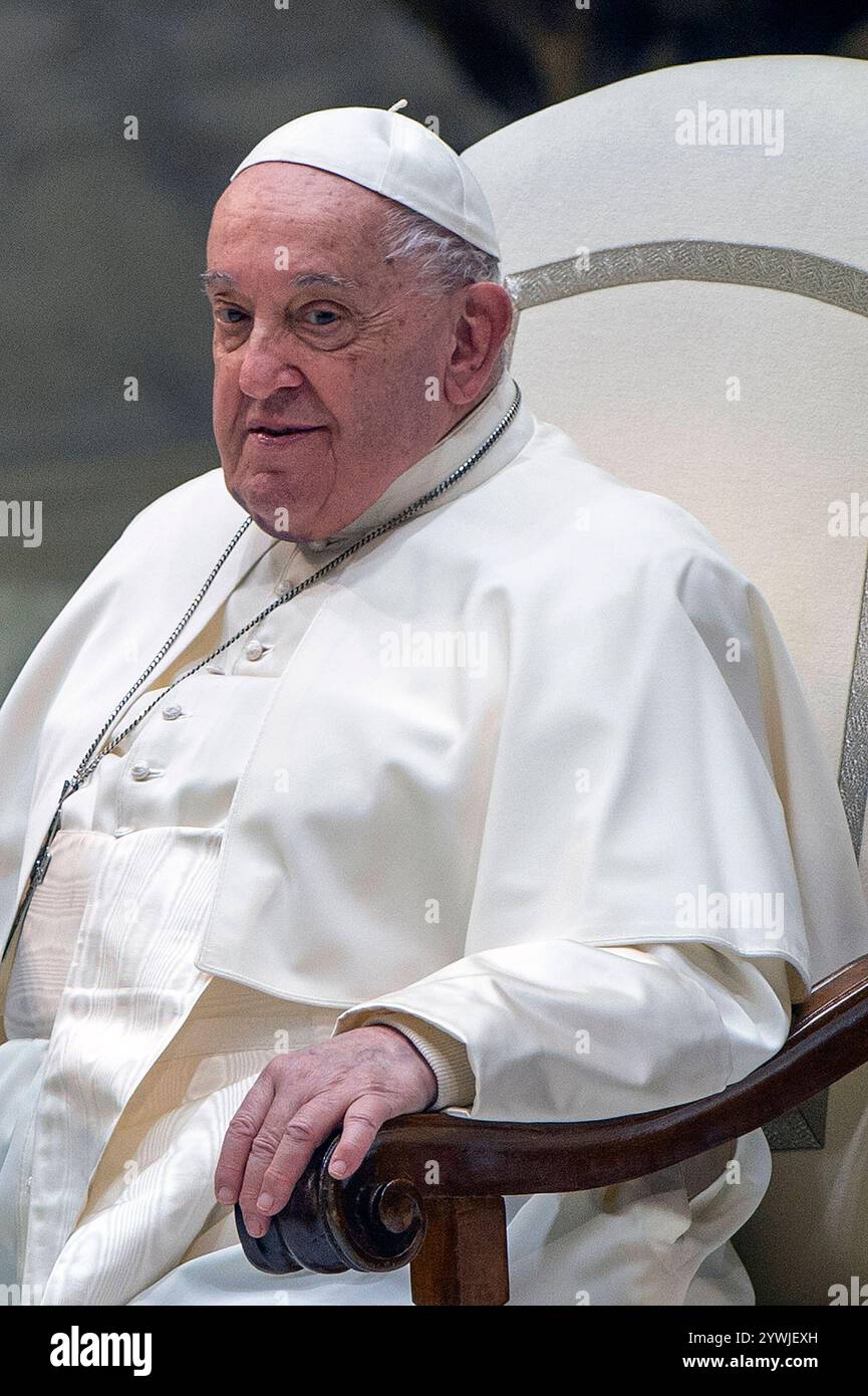 ITALY - POPE FRANCIS LEADS THE WEEKLY GENERAL AUDIENCEAT PAUL VI HALL ...