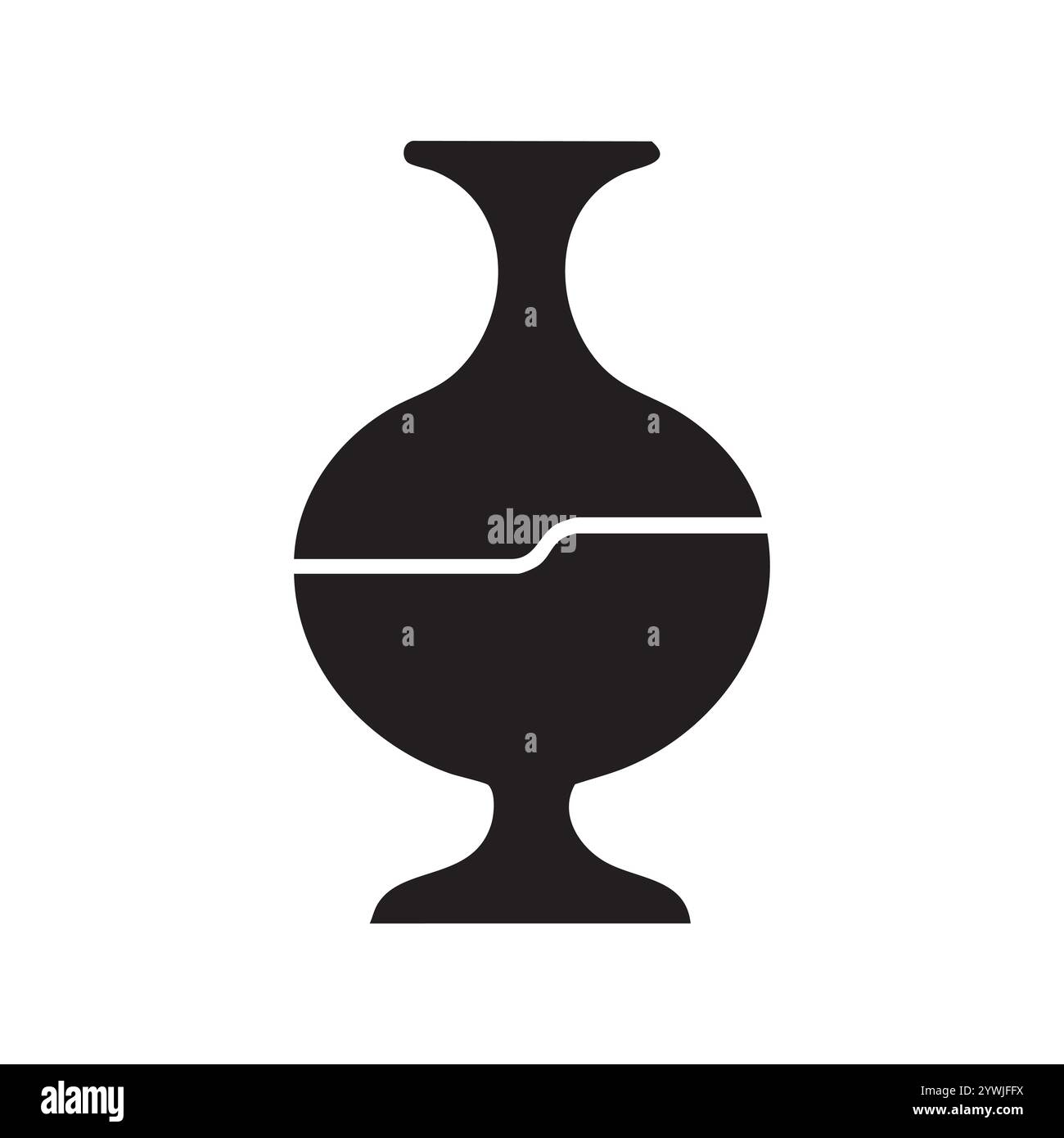 Ceramic pot vector vectors Stock Vector Images - Alamy