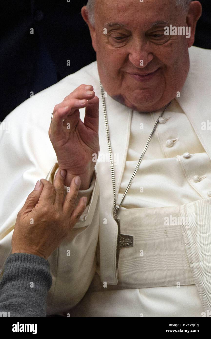 ITALY - POPE FRANCIS LEADS THE WEEKLY GENERAL AUDIENCEAT PAUL VI HALL ...