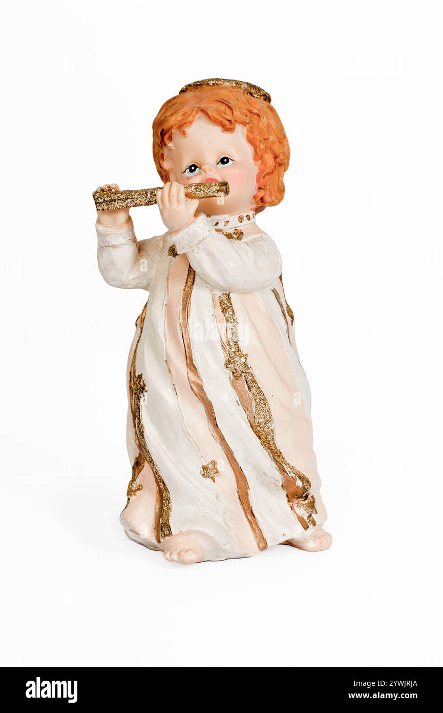 Angel cherub sculpture decoration Cut Out Stock Images & Pictures - Alamy