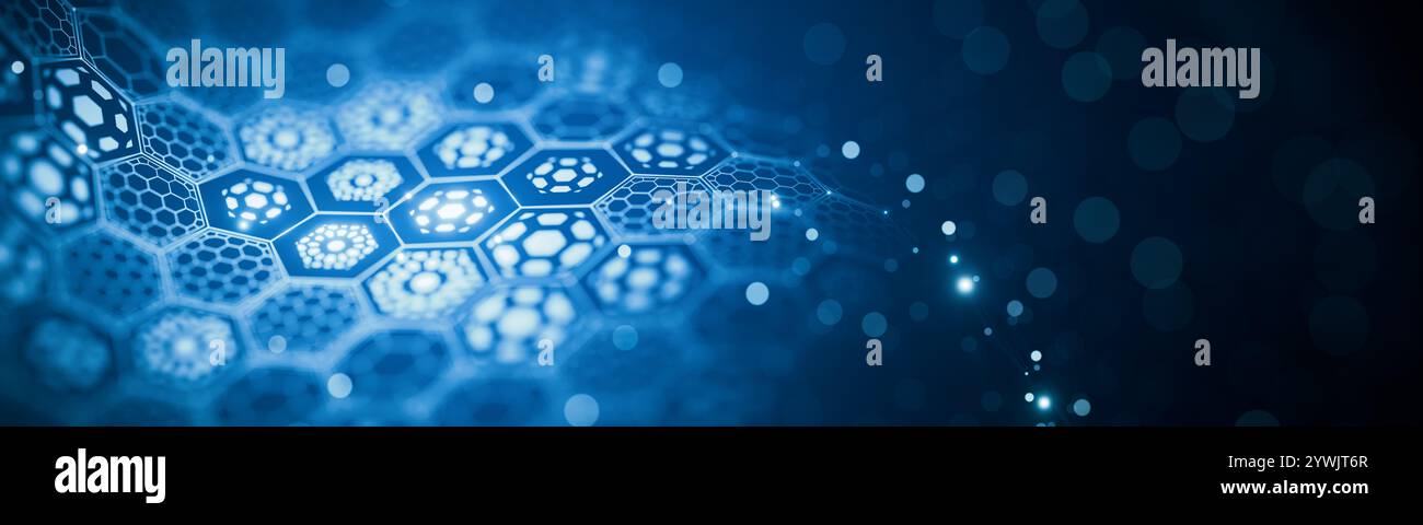 Ai. Holiday background. Luxury background. Blockchain technology. Network structure. Artificial ...