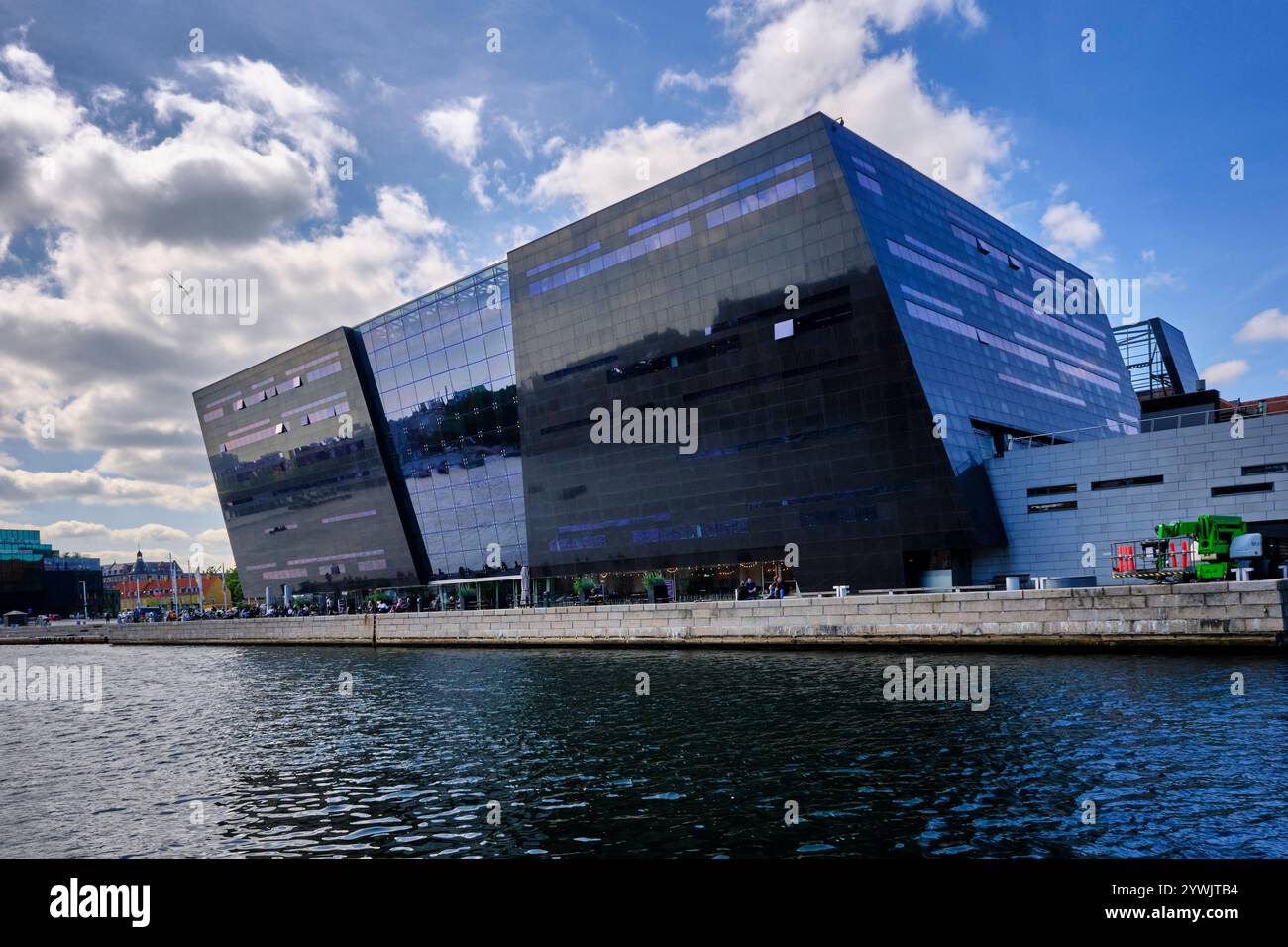 The Royal Library (Det Kongelige Bibliotek) in Copenhagen, the national library of Denmark Stock ...