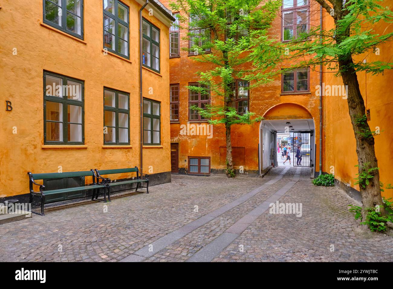 A beautiful collective space inside several buildings. Copenhagen ...