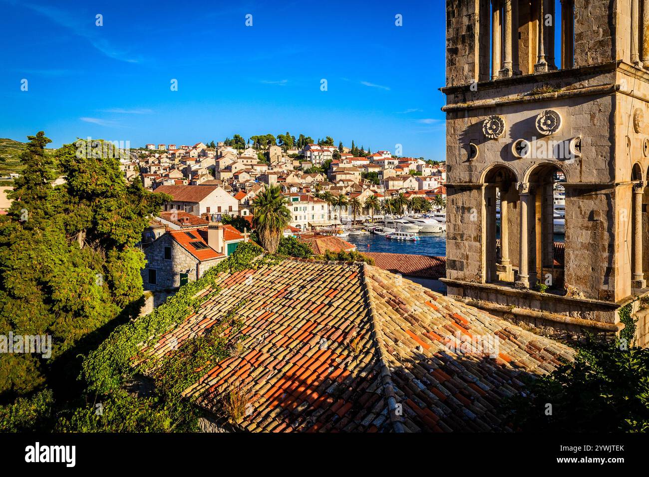 Hvar island religious architecture hi-res stock photography and images ...