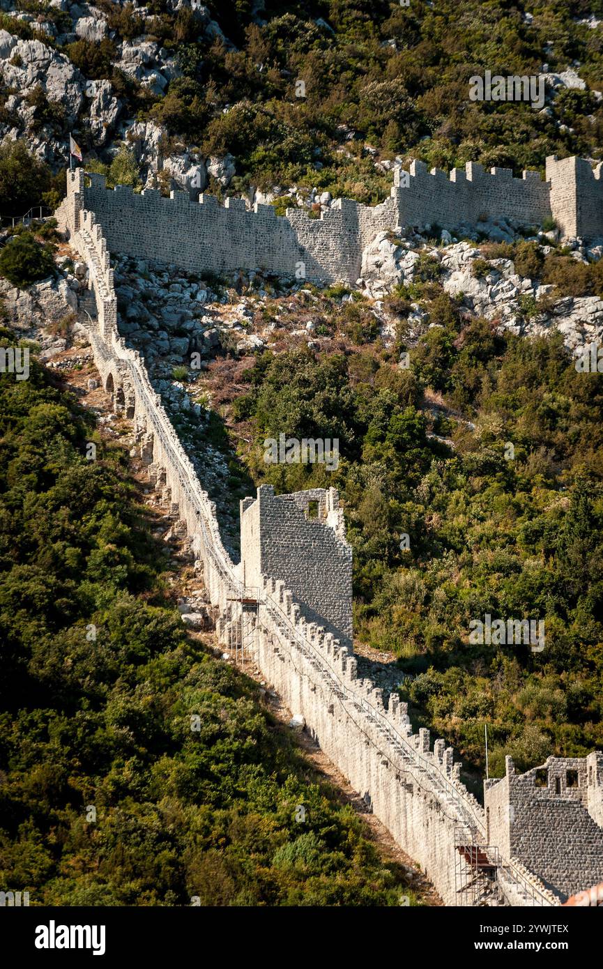 Ston city walls hi-res stock photography and images - Alamy