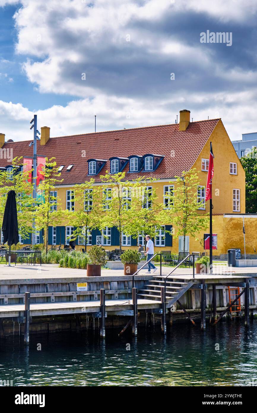 Traditional houses in the old town, near the Danish Architecture Center ...