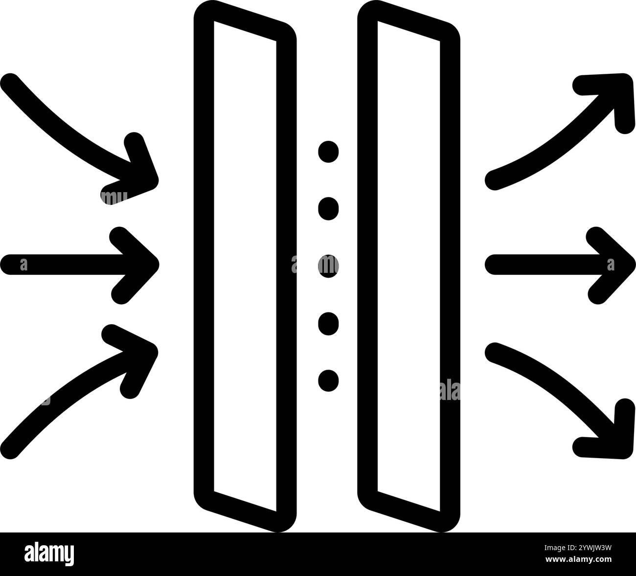 Filtration icon. Air purification logo. Dust particle purifier vector ...