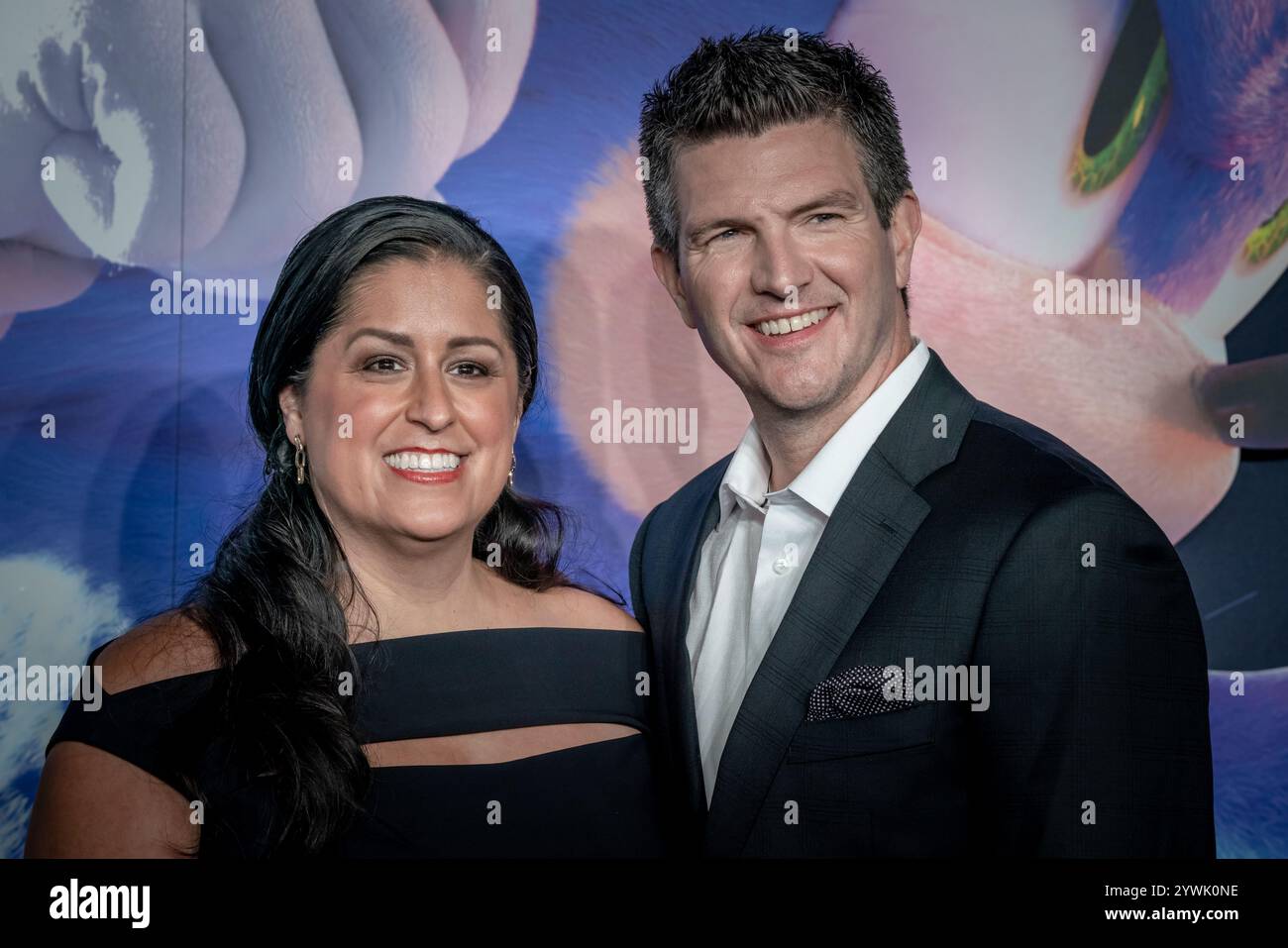London, UK. 10th December 2024. Joanna Fowler and Jeff Fowler attend ...