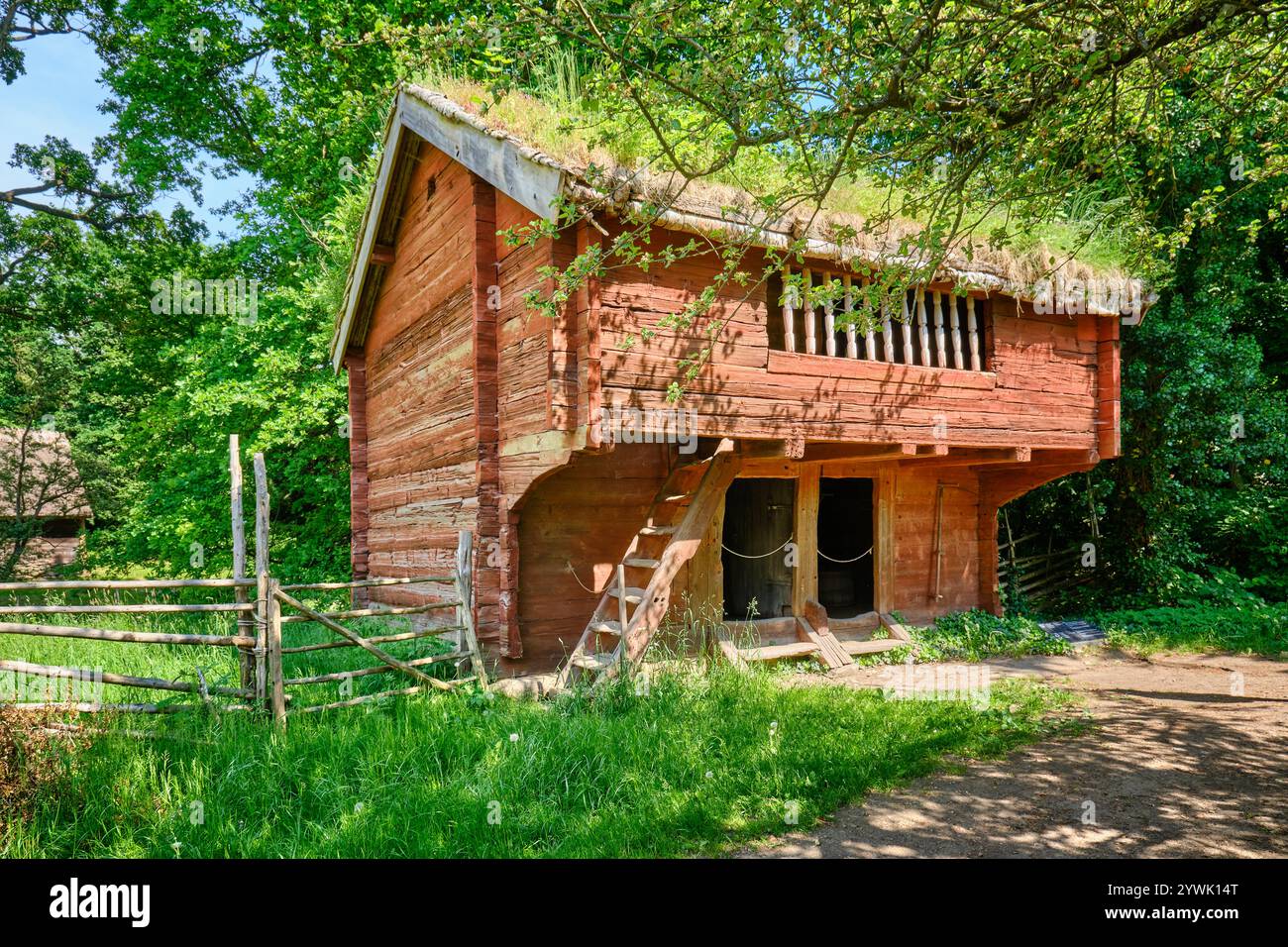 Frilandsmuseet (Open-Air Museum) is an open-air museum on the northern ...