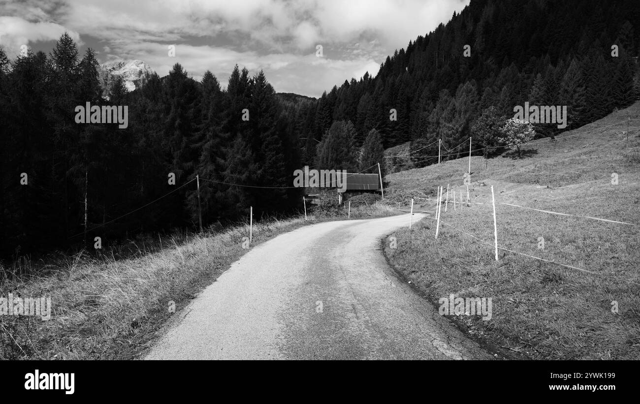 Great hiking destinations Black and White Stock Photos & Images - Alamy