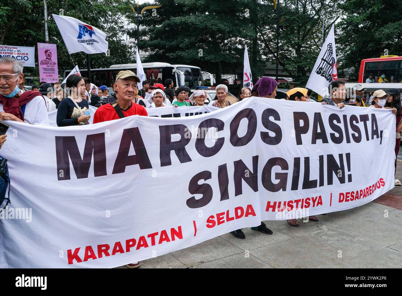 International Human Rights Day Protest 2024 Progressive groups march to ...