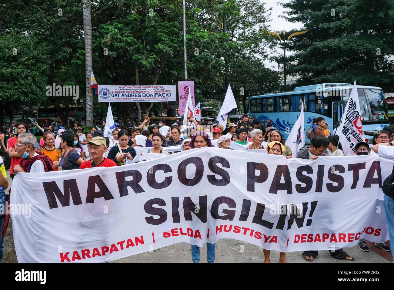 International Human Rights Day Protest 2024 Progressive groups march to ...