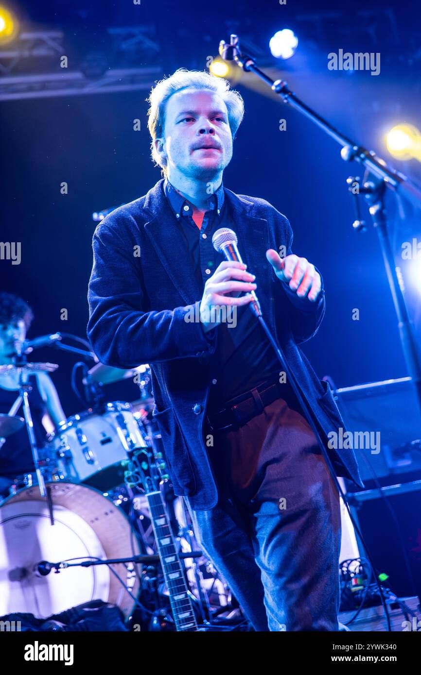 Milan Italy. 09th dec 2024. The English singer-songwriter GEORDIE GREEP ...