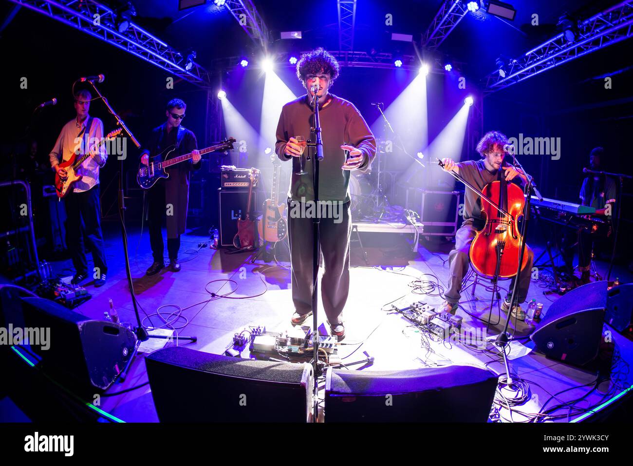 Milan Italy. 09th dec 2024. The English singer-songwriter GEORDIE GREEP ...