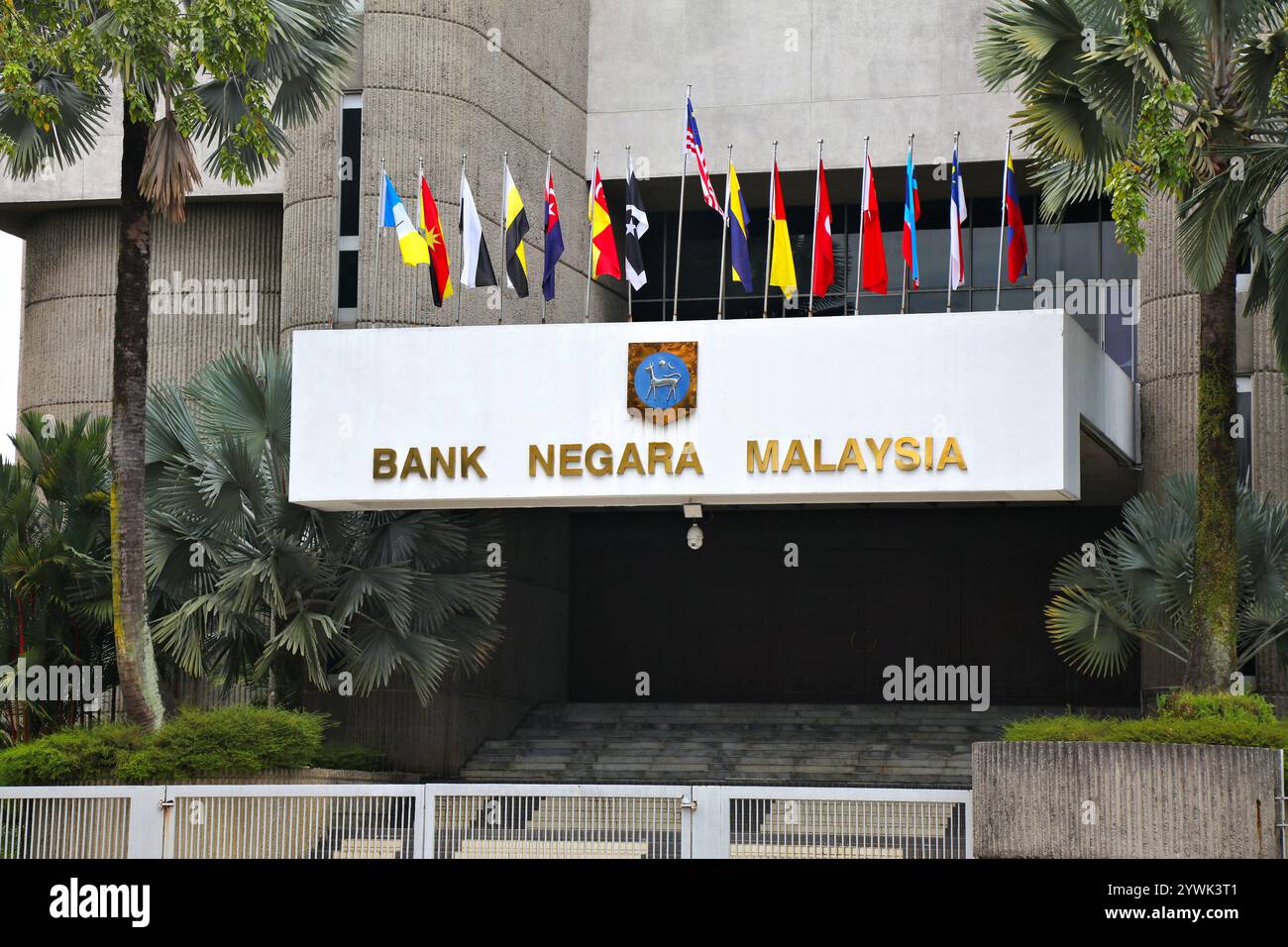 KUALA LUMPUR, MALAYSIA - MARCH 2, 2024: Central Bank of Malaysia ...