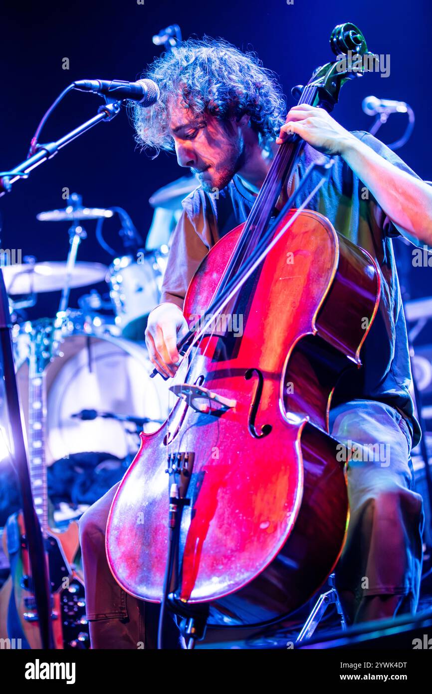 Milan Italy. 09th dec 2024. The English singer-songwriter GEORDIE GREEP ...