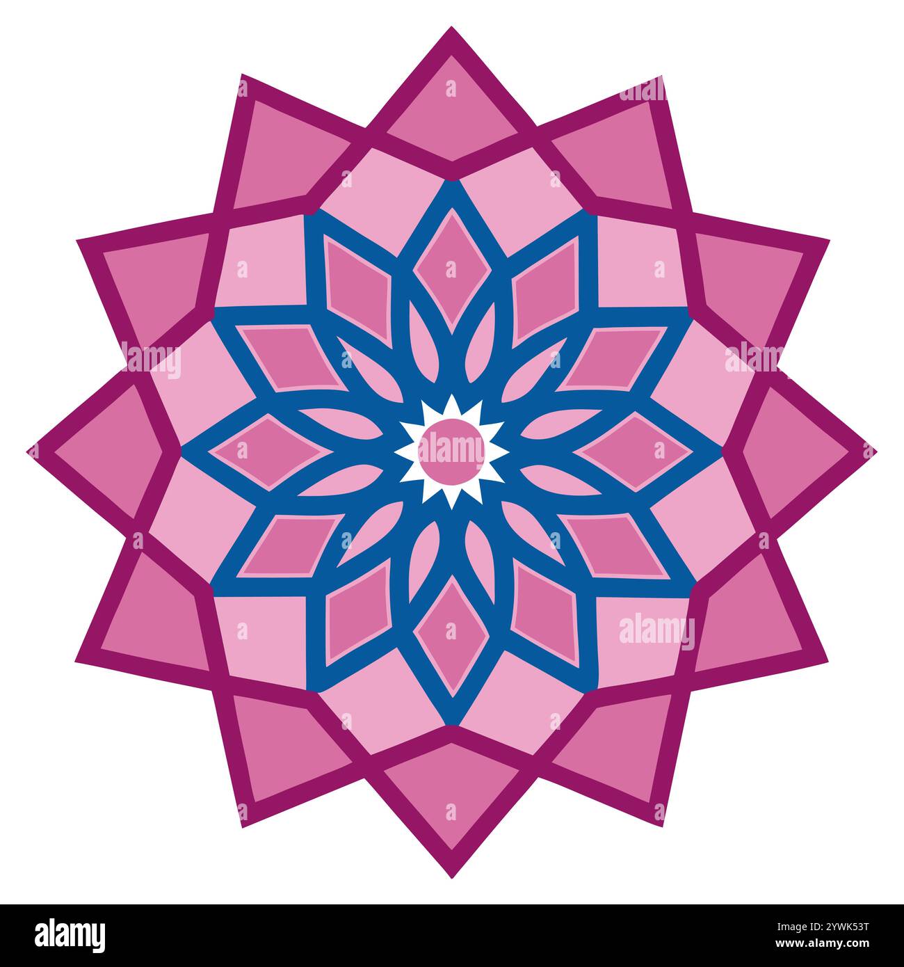 Beautiful Islamic Geometric Pattern - Elegant Arabic Star Design for ...