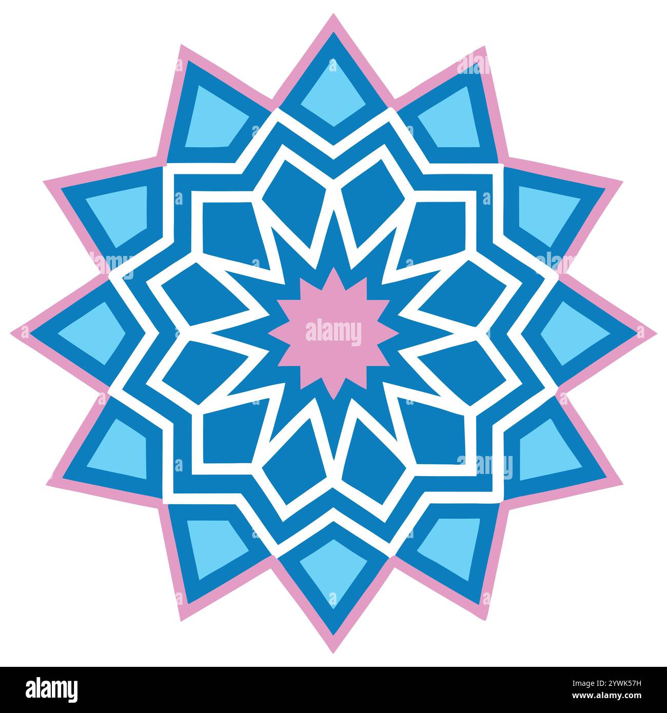 Beautiful Islamic Geometric Pattern - Elegant Arabic Star Design for ...