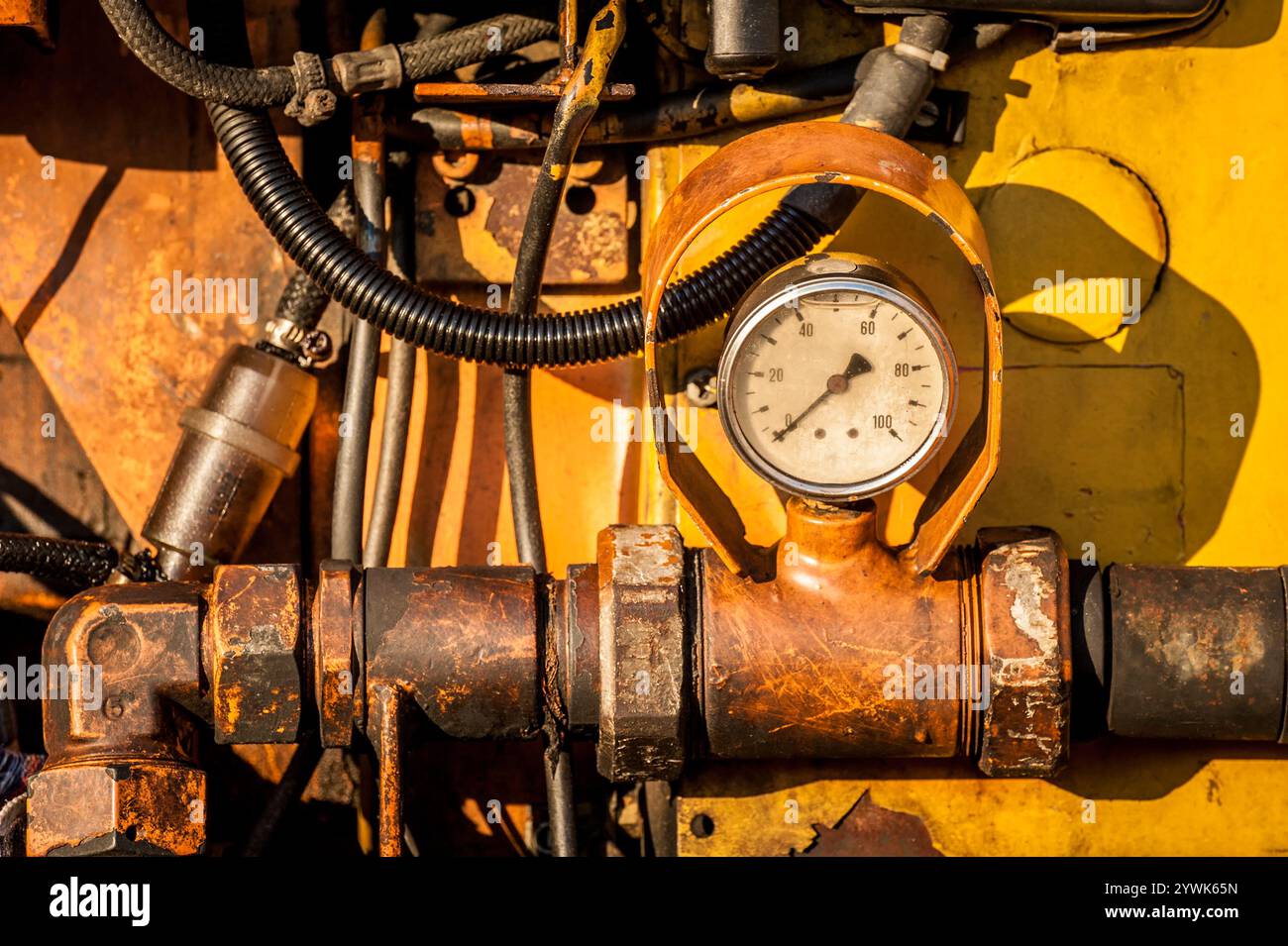Close up tractor hydraulics hi-res stock photography and images - Alamy