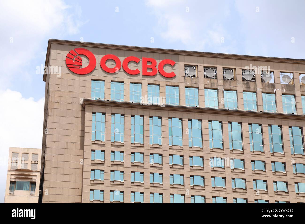 KUALA LUMPUR, MALAYSIA - MARCH 2, 2024: OCBC Bank building in downtown ...