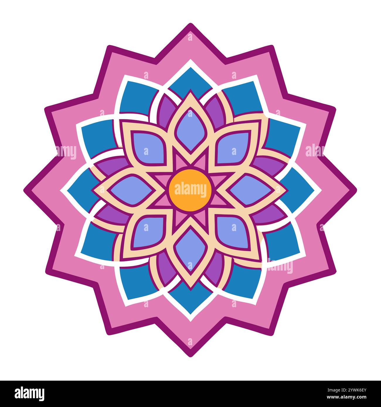 Beautiful Islamic Geometric Pattern - Elegant Arabic Star Design for ...