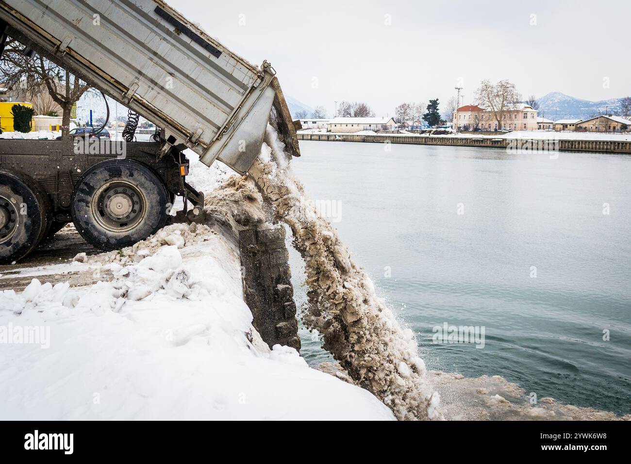 Snow control truck hi-res stock photography and images - Alamy